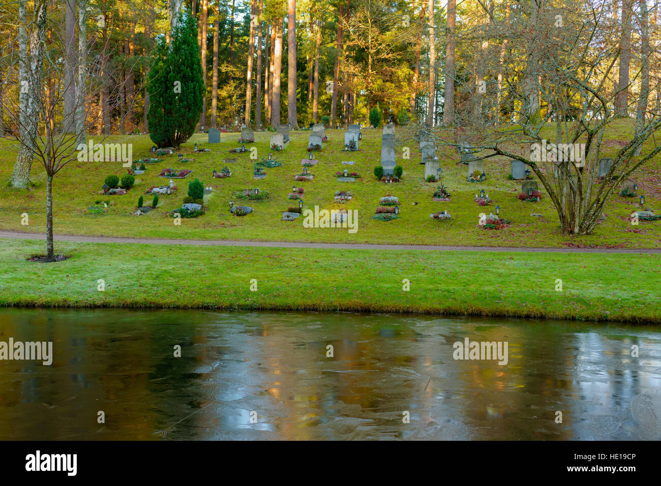 Woodland cemetery sweden hi-res stock photography and images - Alamy