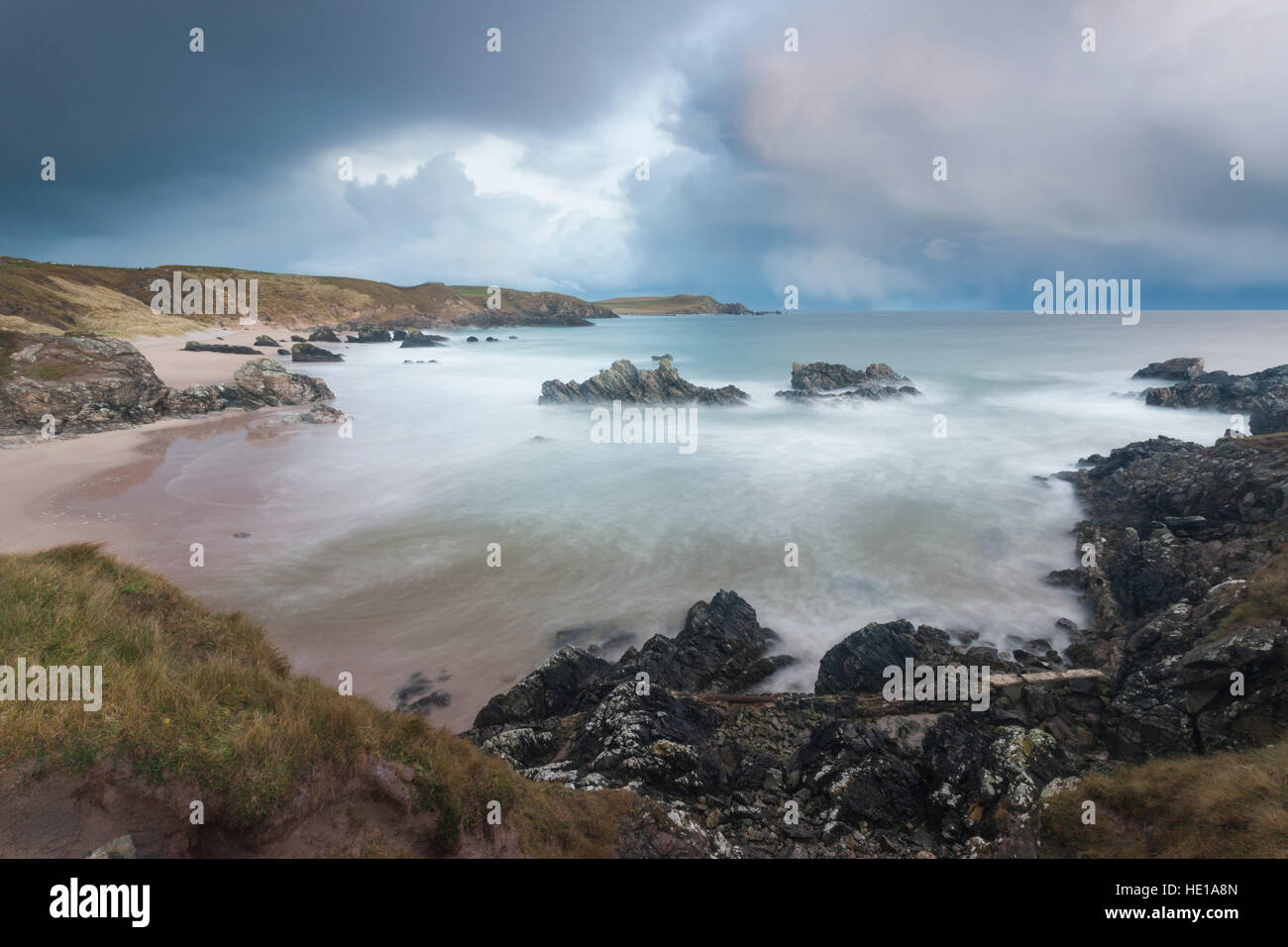 Sutherland landscape hi-res stock photography and images - Alamy