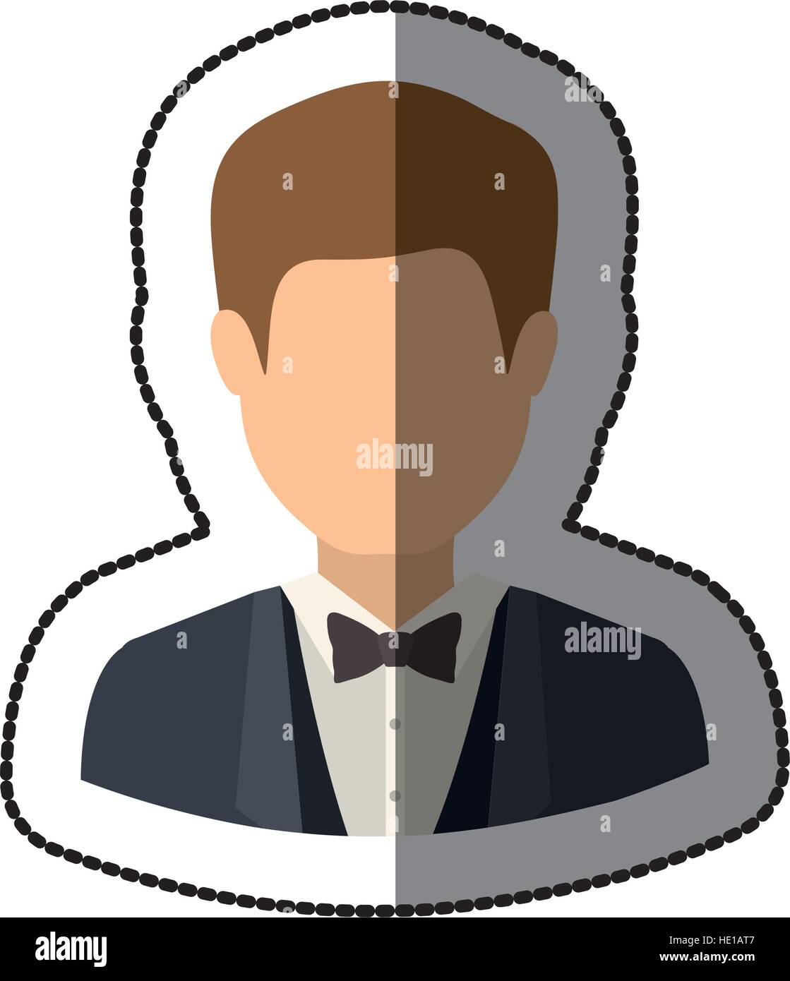 Man icon. Male avatar person people and human theme. Isolated design ...