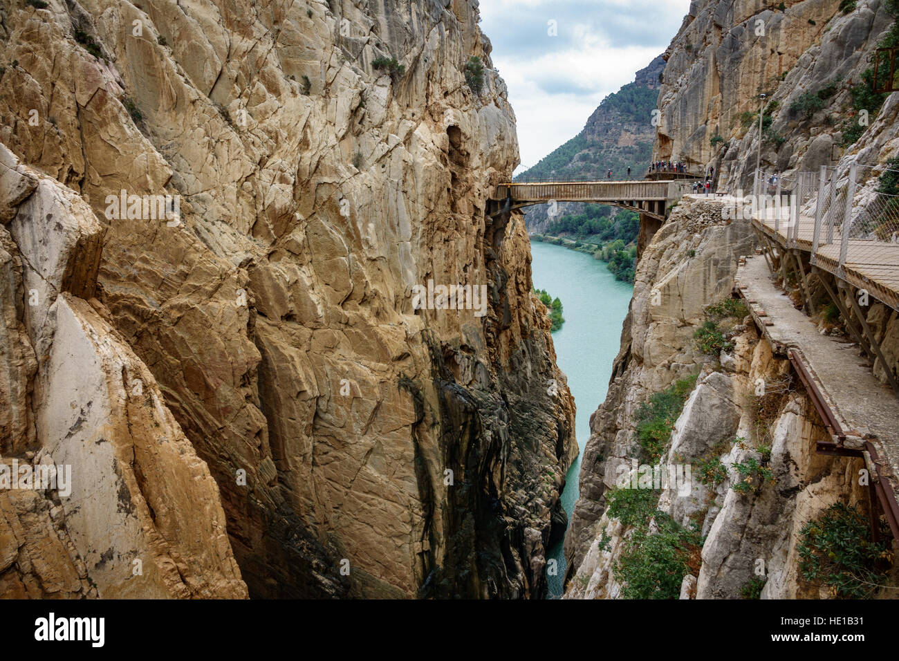 El Caminito del Rey footpath Stock Photo - Alamy