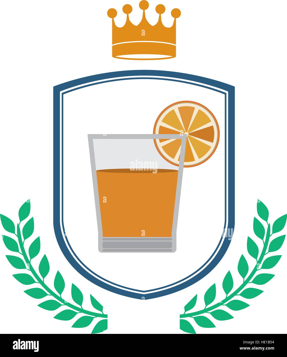 Juice icon. Organic healthy and fresh food theme. Isolated design ...