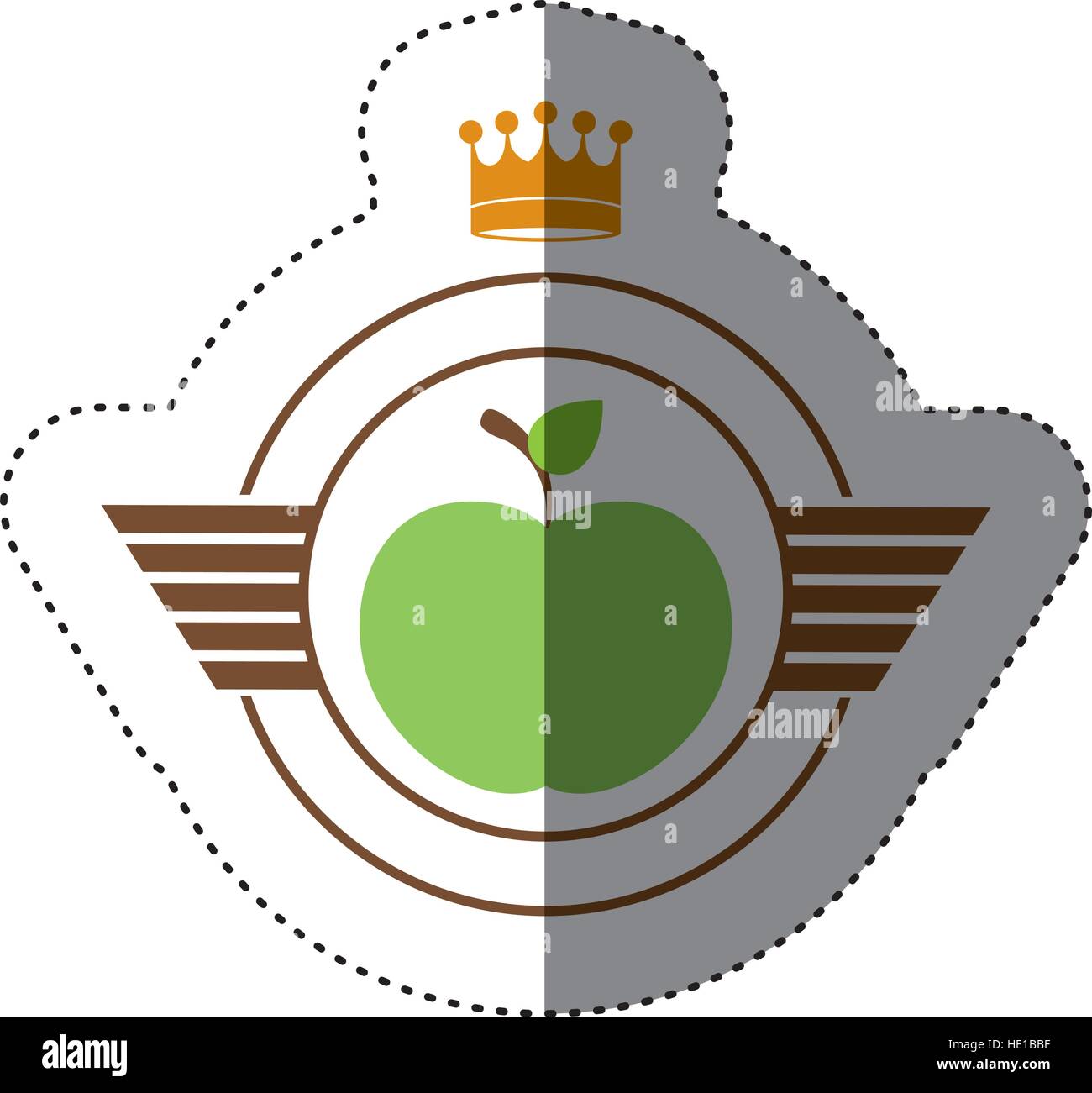 Isolated apple design Stock Vector Image & Art - Alamy