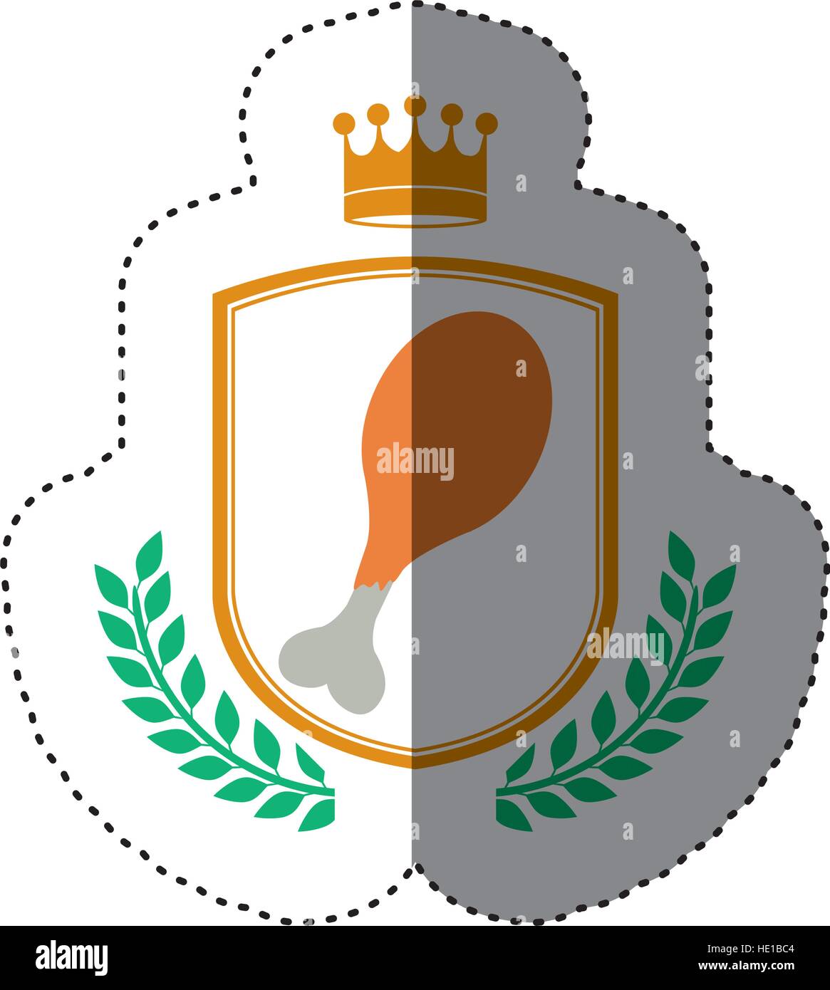 Isolated chicken design Stock Vector Image & Art - Alamy