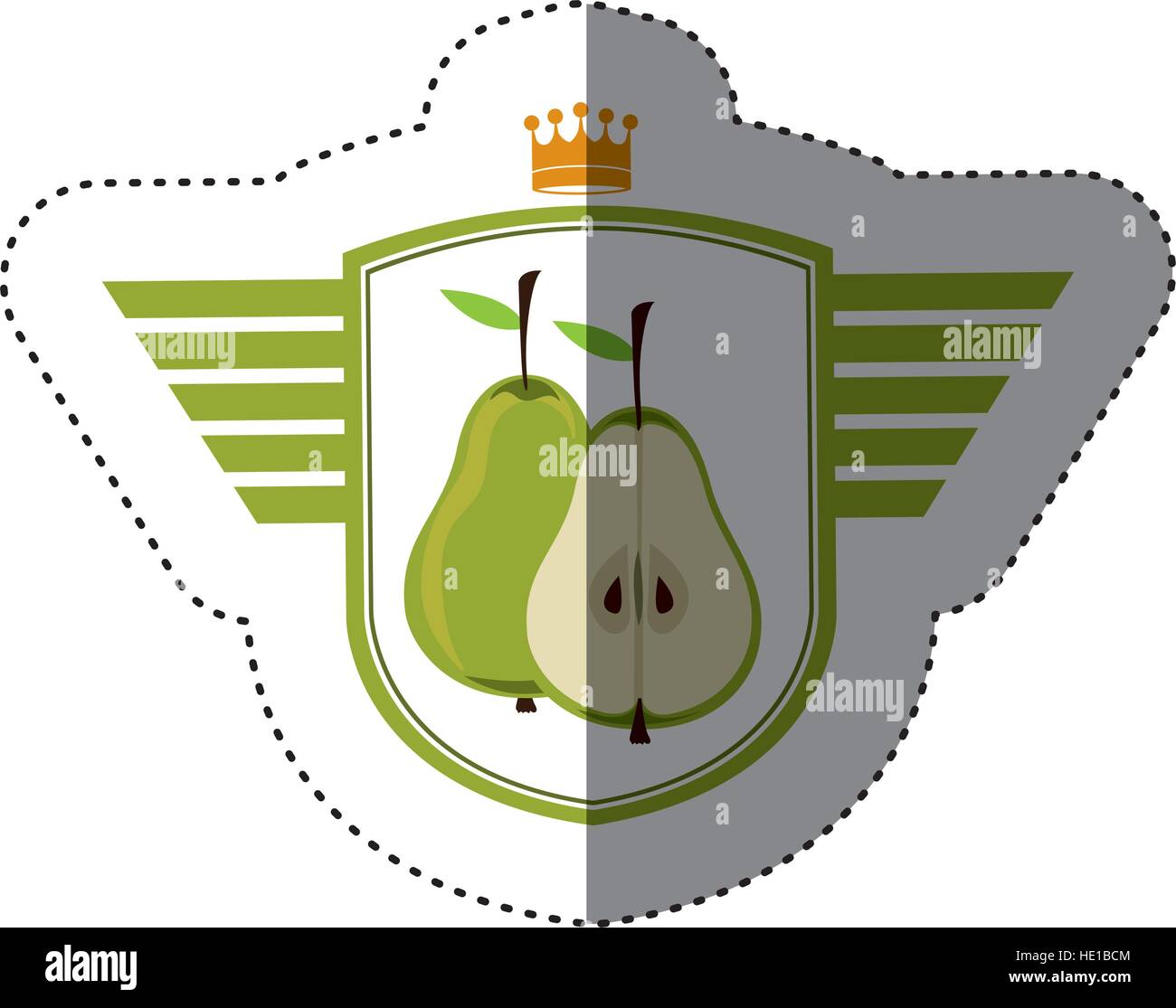 Isolated pear design Stock Vector Image & Art - Alamy