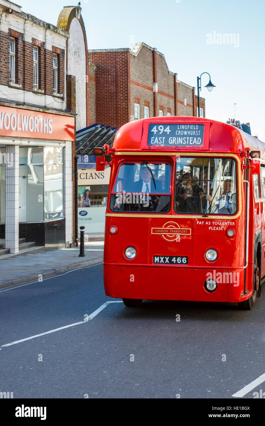 East Grinstead Vintage Bus Rally Stock Photo - Alamy