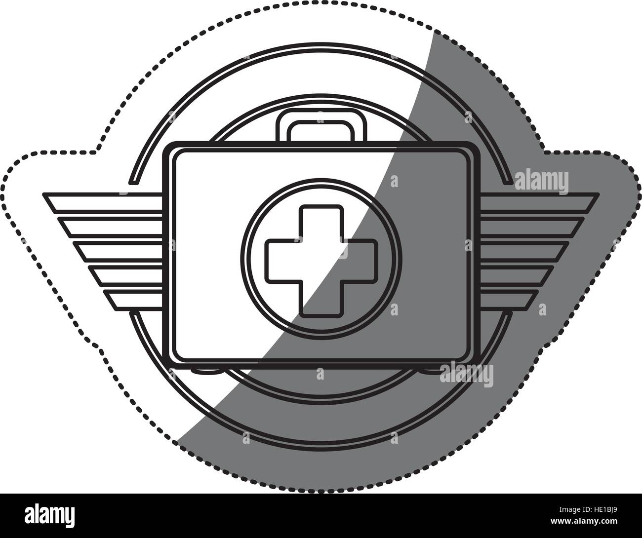 Isolated medical kit design Stock Vector Image & Art - Alamy