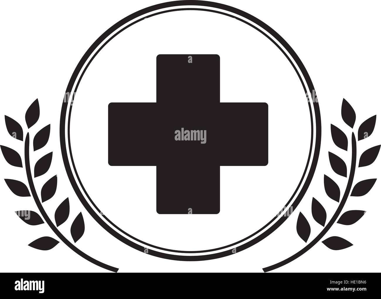 Isolated cross shape design Stock Vector Image & Art - Alamy