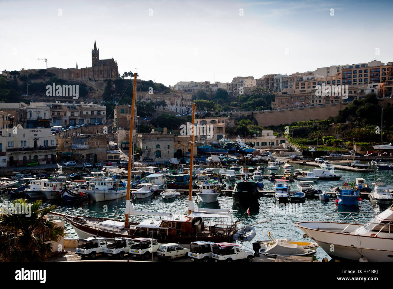 Boats of Malta Stock Photo - Alamy