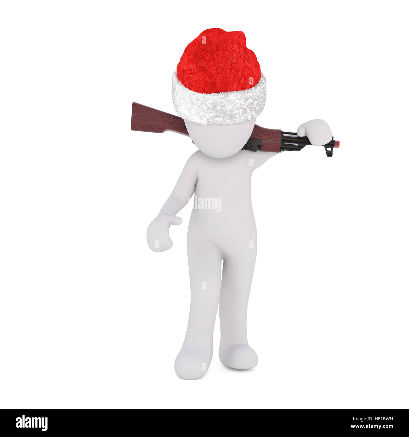 Man carrying gun over shoulder High Resolution Stock Photography and ...