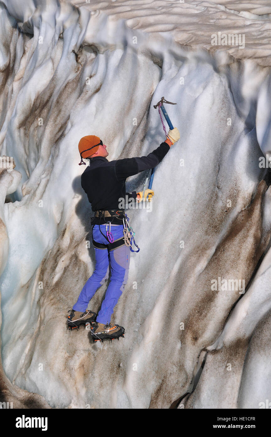 Alpine climber, Argentina, South America Stock Photo - Alamy