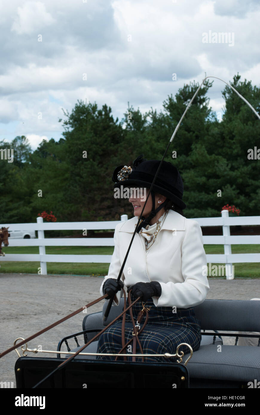 Four horse drawn carriage hi-res stock photography and images - Alamy