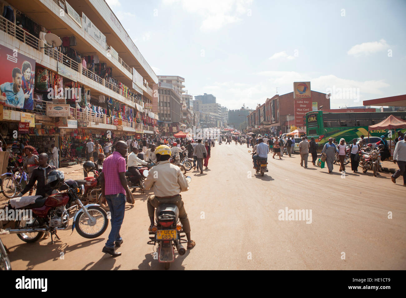 City centre, Kampala, Uganda Stock Photo - Alamy
