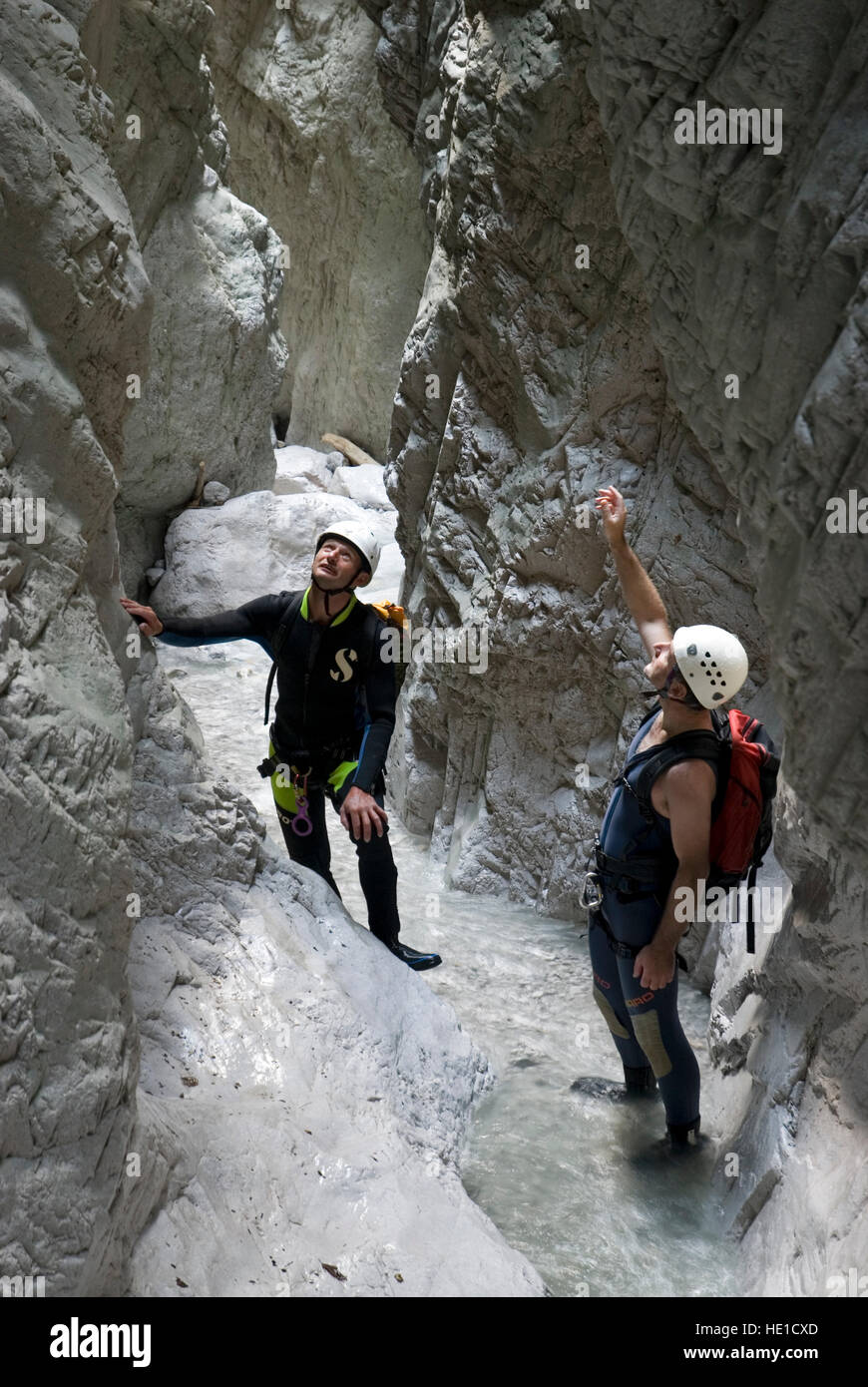 Canyoneering hi-res stock photography and images - Alamy