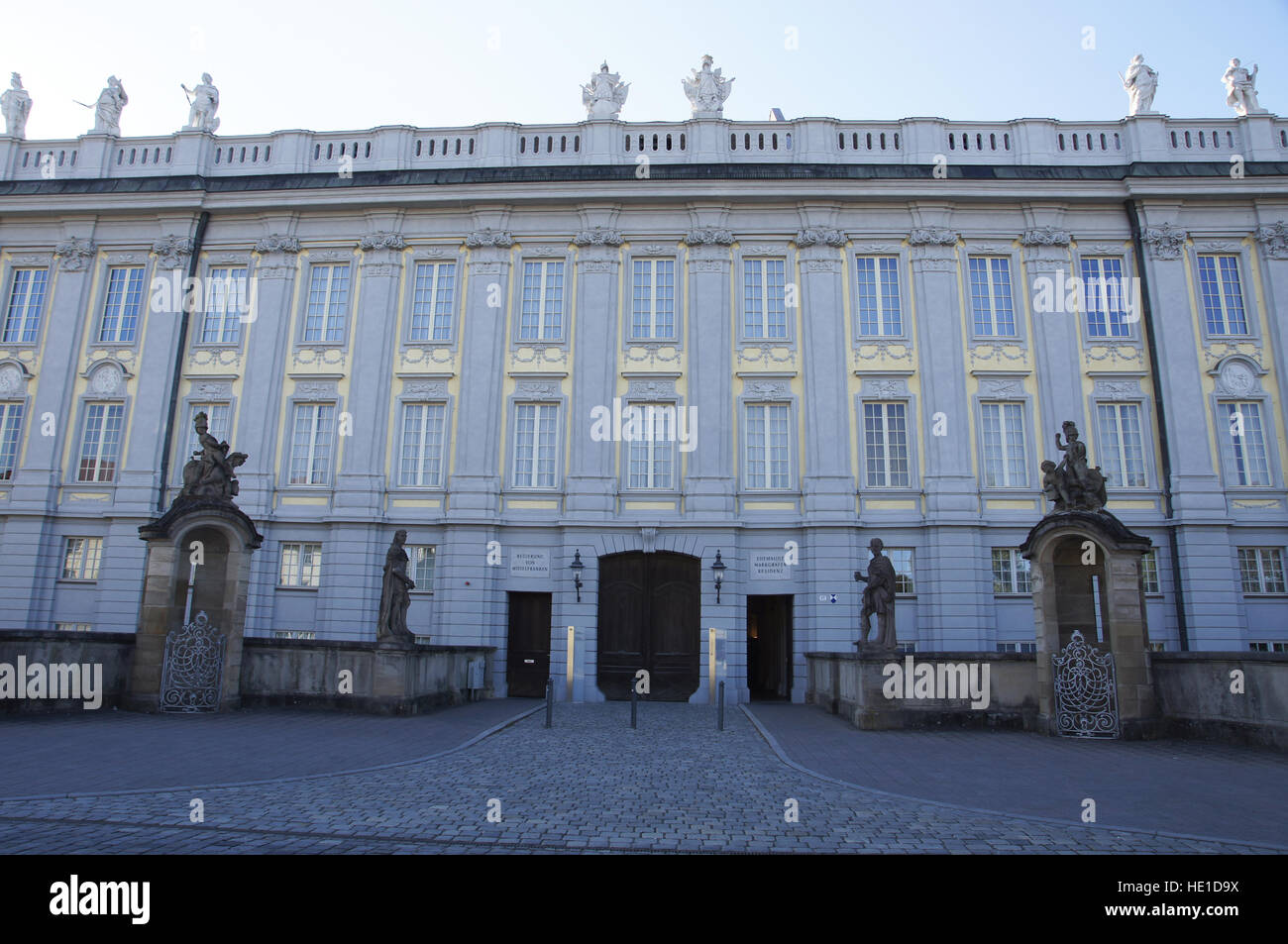 ansbach residence, ansbach, middle franconia, bavaria, germany Stock ...