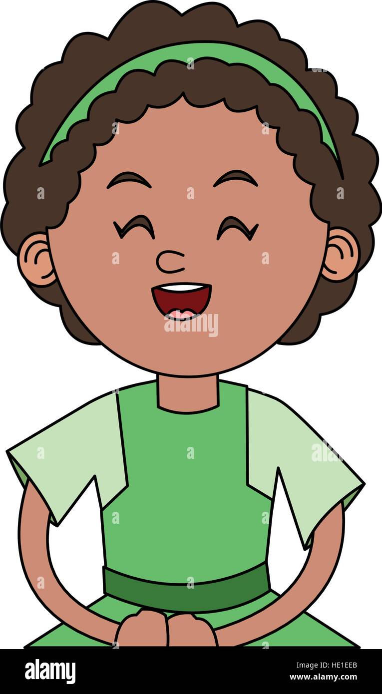Isolated girl cartoon design Stock Vector Image & Art - Alamy