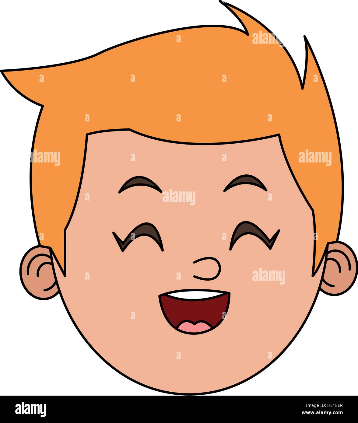 Isolated boy cartoon design Stock Vector Image & Art - Alamy