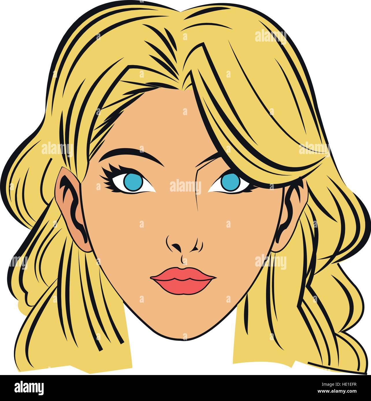 Isolated woman cartoon design Stock Vector Image & Art - Alamy