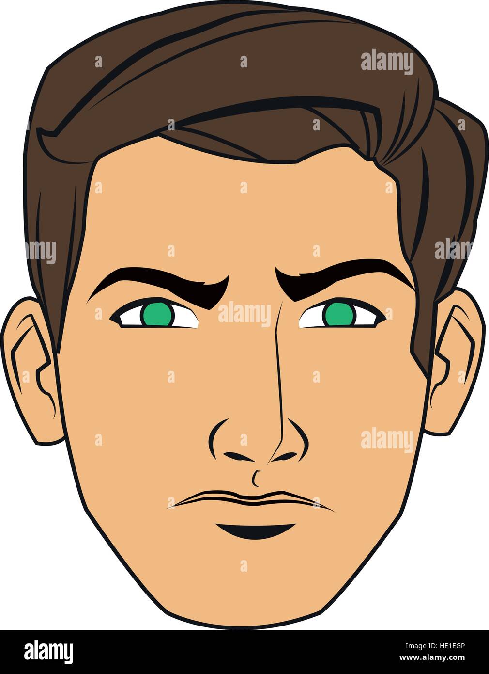 Isolated man cartoon design Stock Vector Image & Art - Alamy