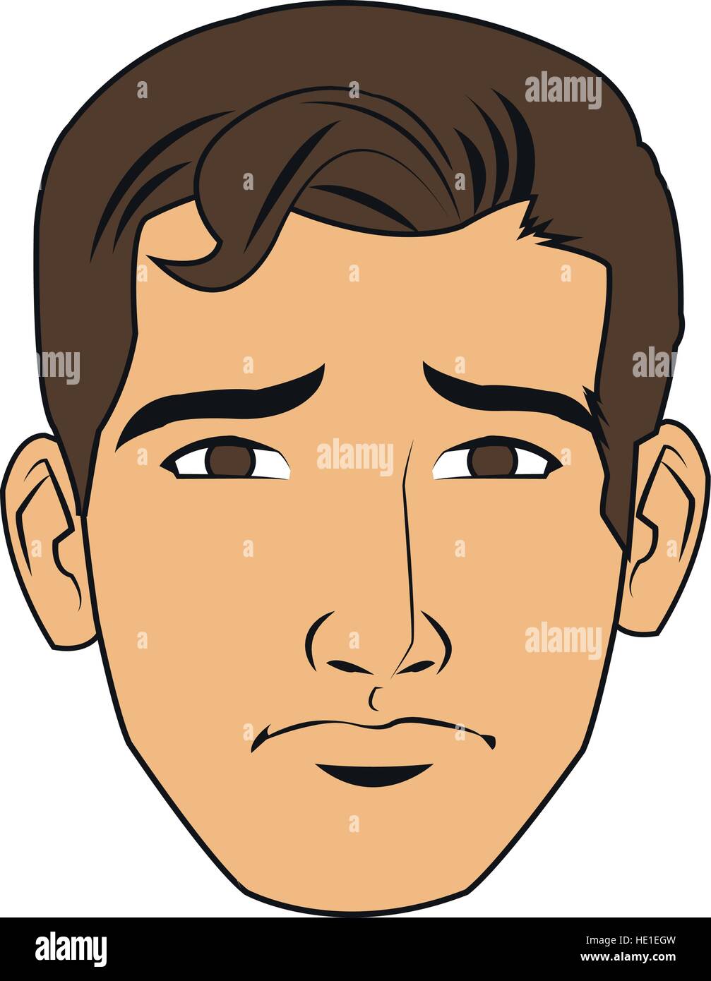 Isolated man cartoon design Stock Vector Image & Art - Alamy