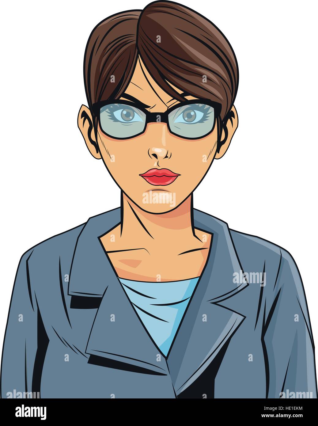 Isolated woman cartoon design Stock Vector Image & Art - Alamy