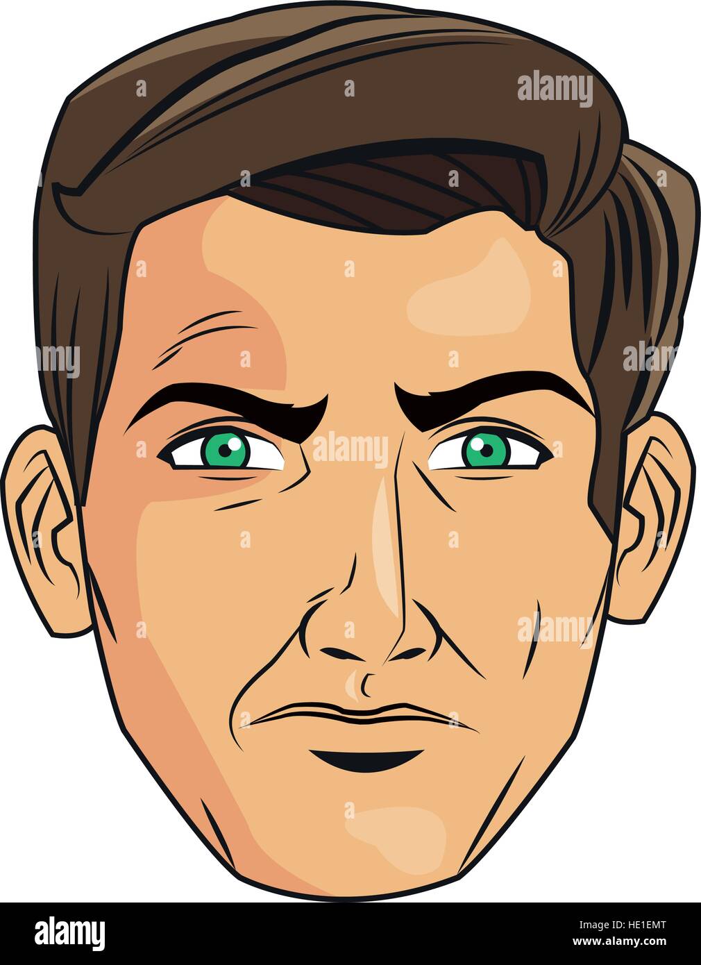 Isolated man cartoon design Stock Vector Image & Art - Alamy