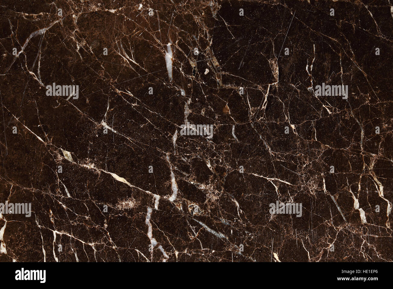 Patterned structure of dark brown marble pattern for background and ...