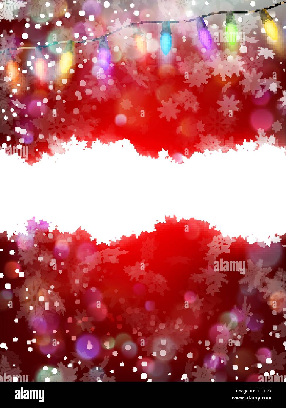 Snow flyer Stock Vector Images - Alamy