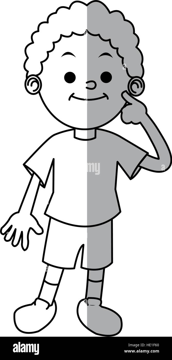 Isolated boy cartoon design Stock Vector Image & Art - Alamy