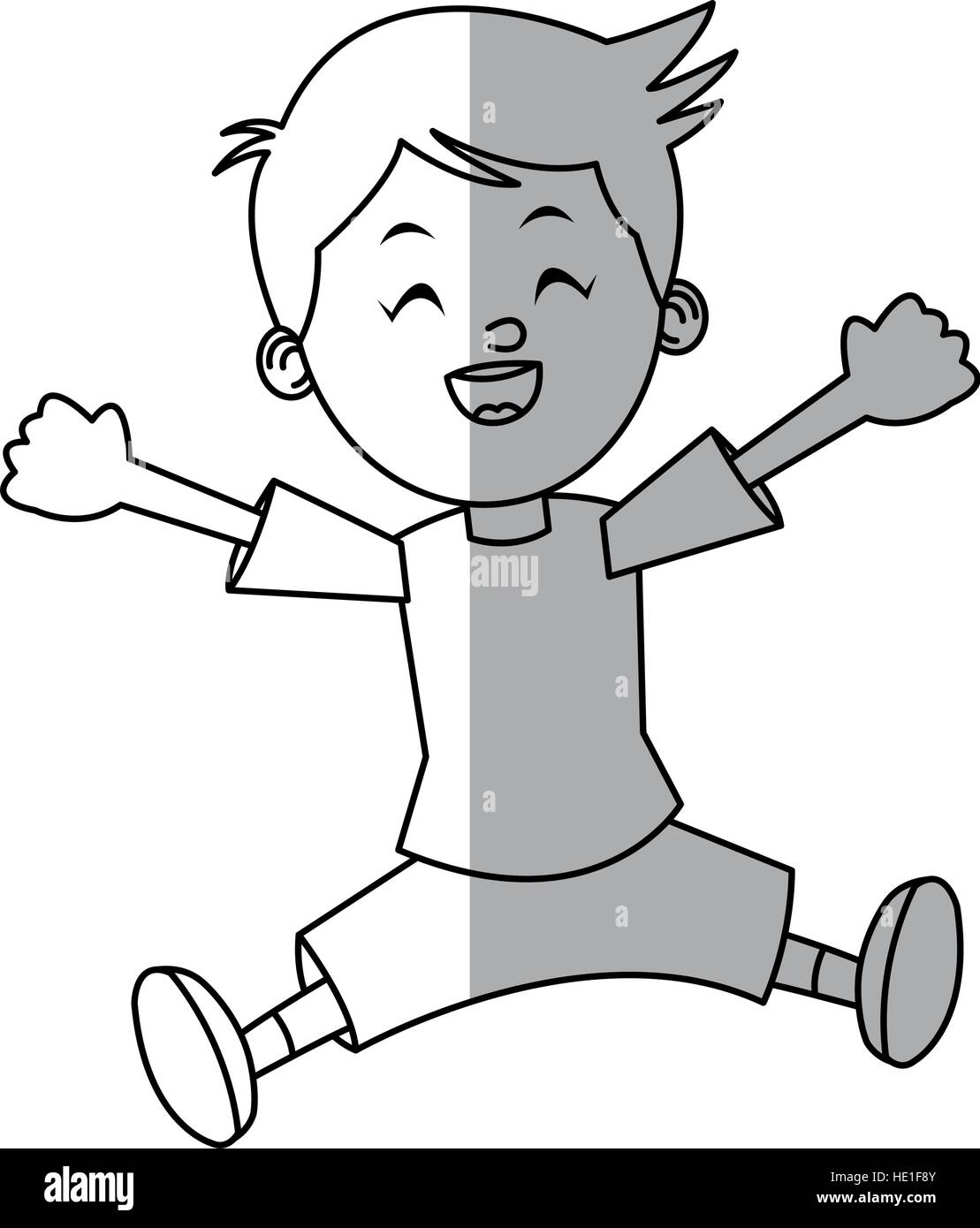 Isolated boy cartoon design Stock Vector Image & Art - Alamy