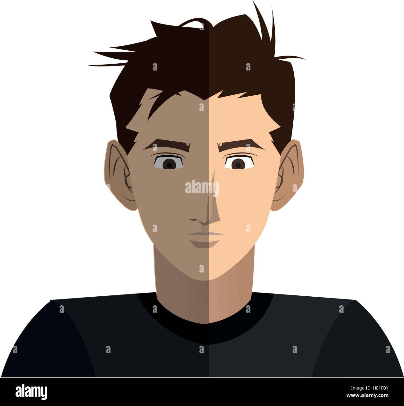 Isolated man design Stock Vector Image & Art - Alamy