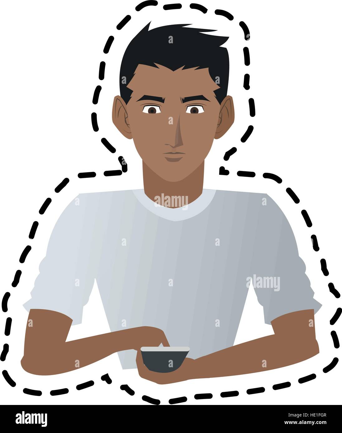 Isolated man design Stock Vector Image & Art - Alamy