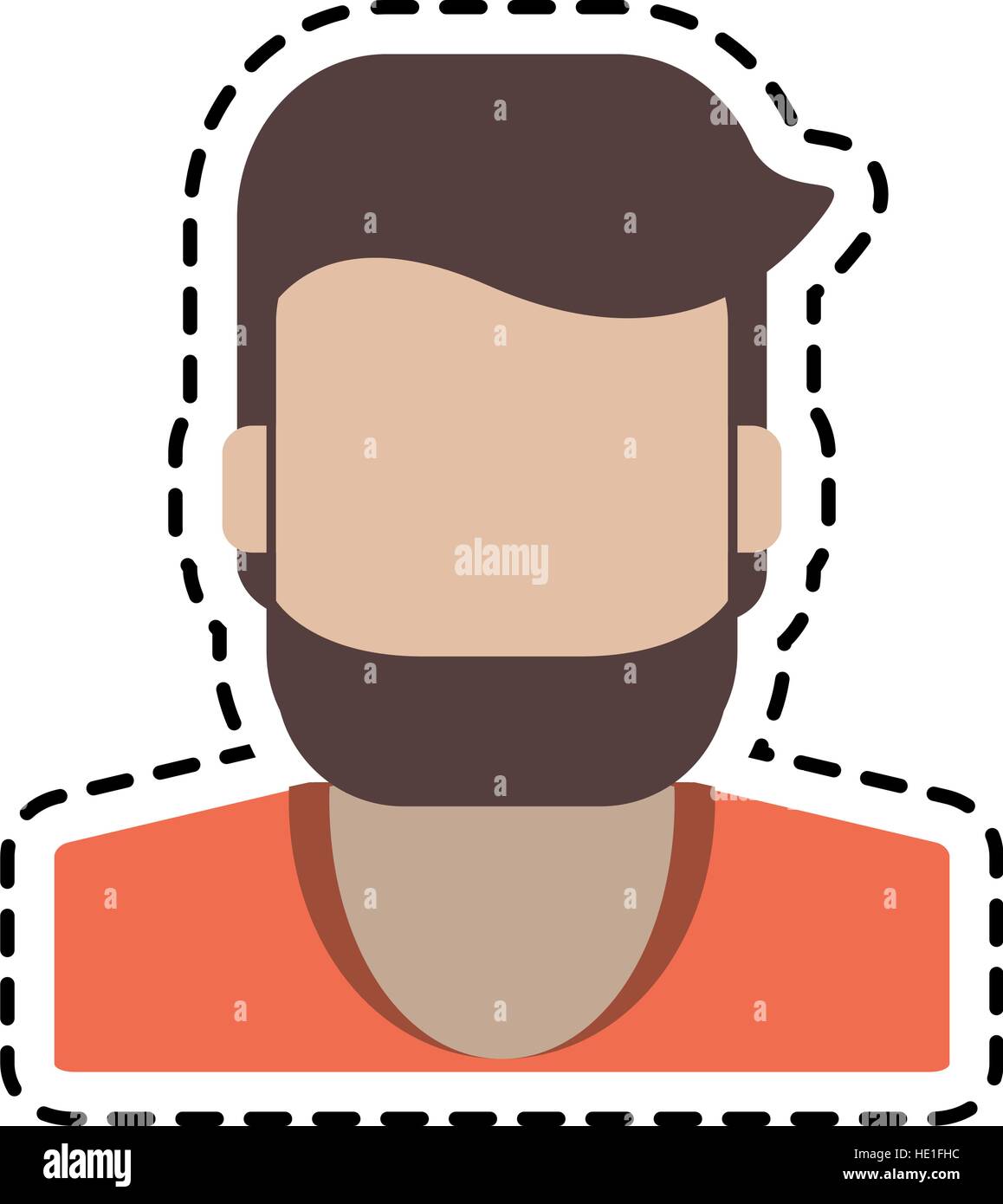 Isolated man design Stock Vector Image & Art - Alamy