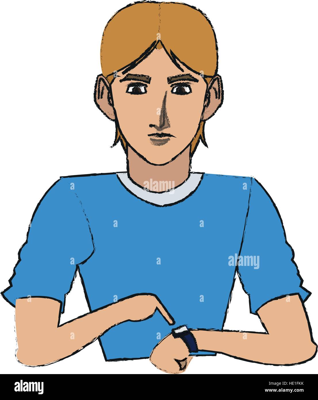 Isolated man design Stock Vector Image & Art - Alamy