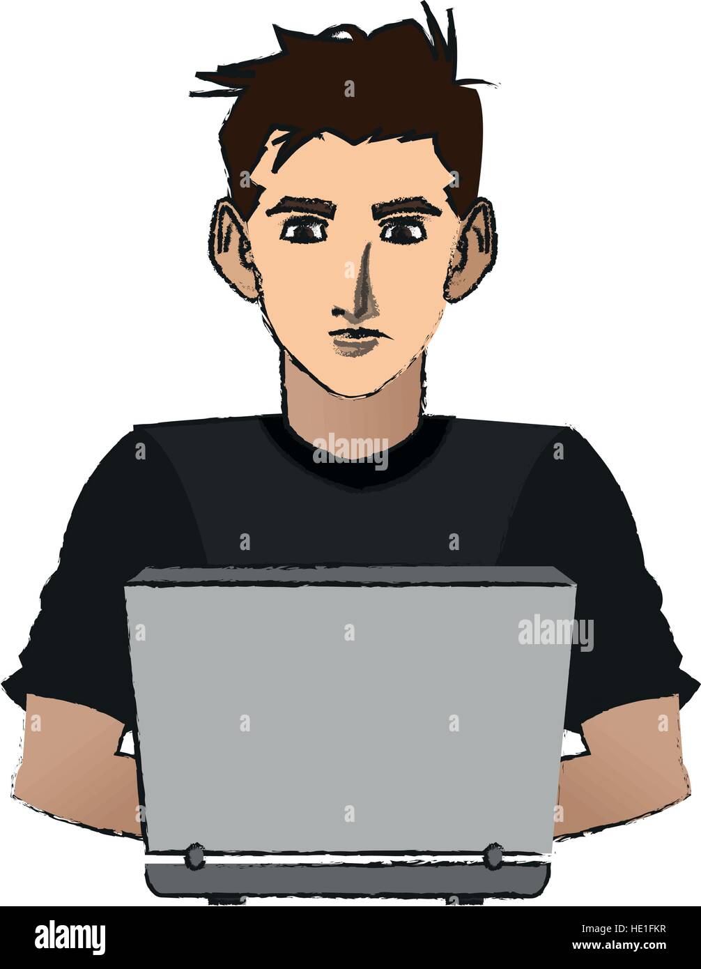 Isolated man design Stock Vector Image & Art - Alamy