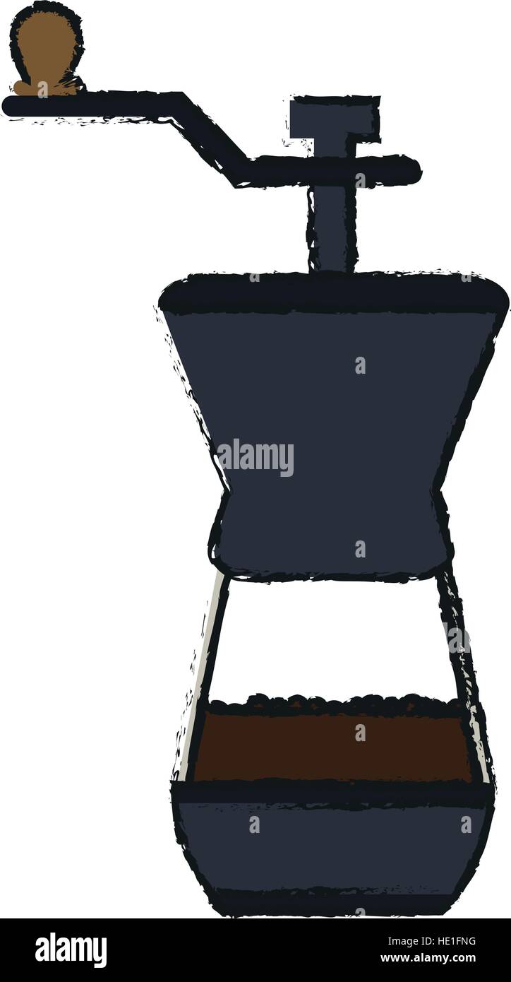 Isolated coffee greinder design Stock Vector Image & Art - Alamy