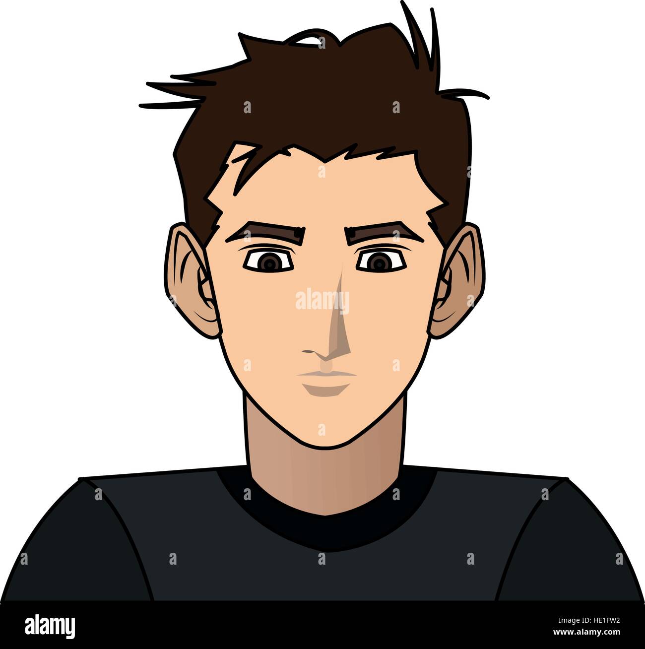 Isolated man design Stock Vector Image & Art - Alamy