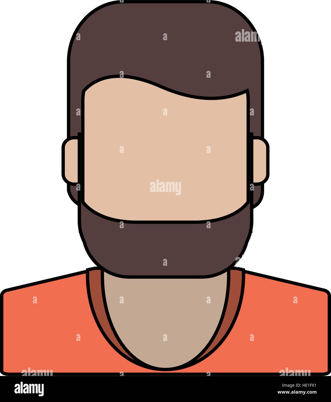 Isolated man design Stock Vector Image & Art - Alamy