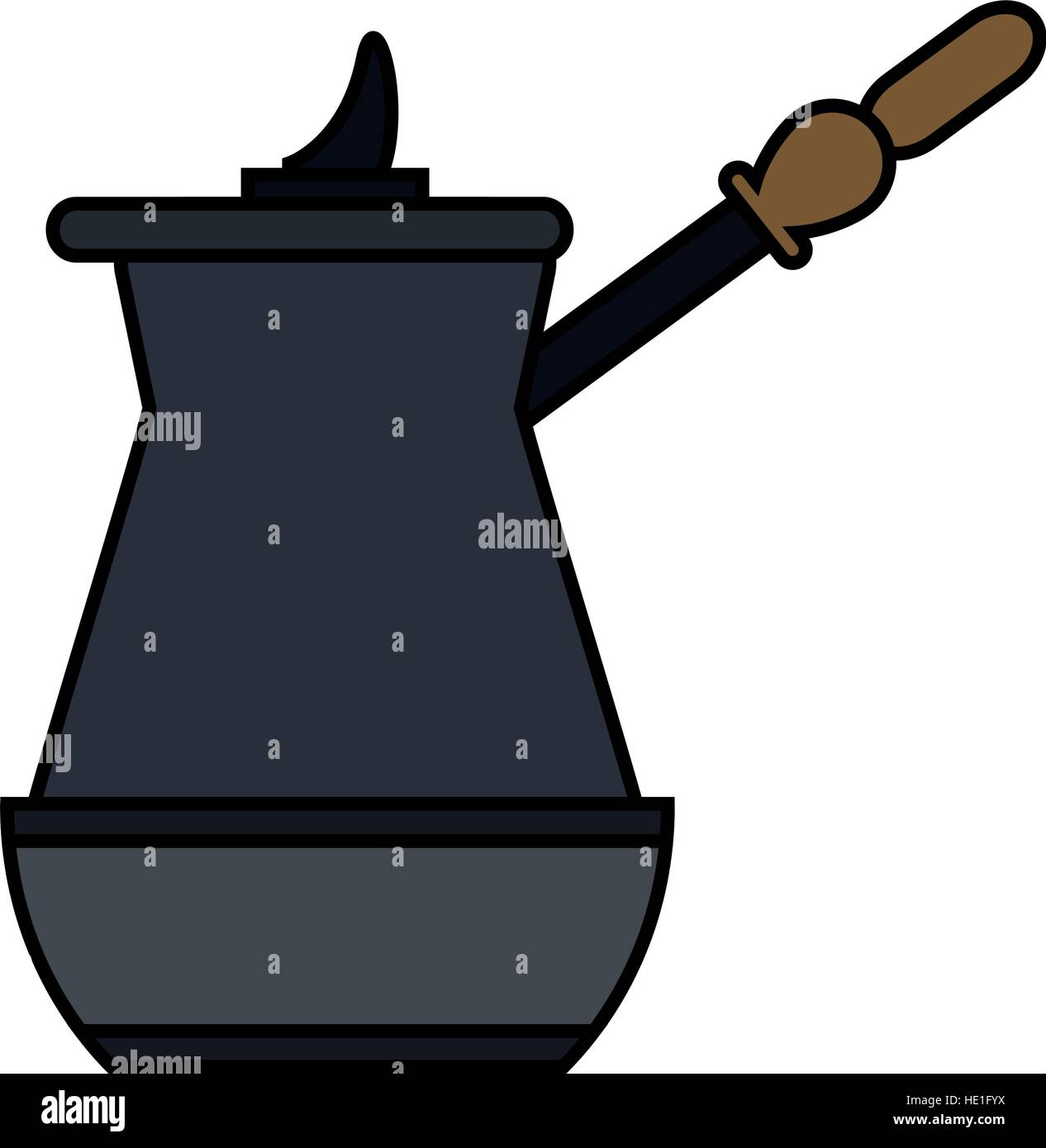 Isolated coffee kettle design Stock Vector Image & Art - Alamy