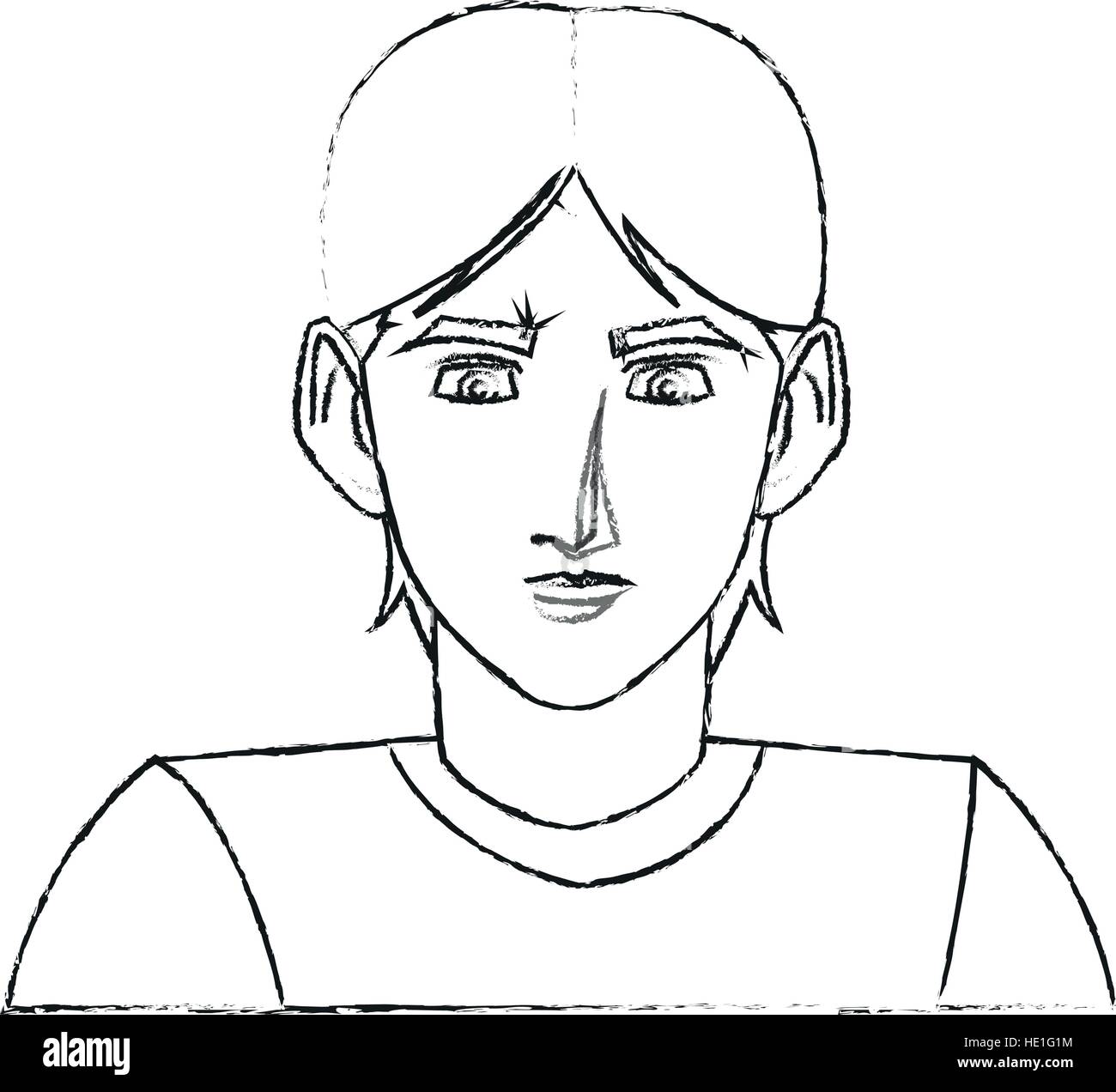 Isolated man design Stock Vector Image & Art - Alamy