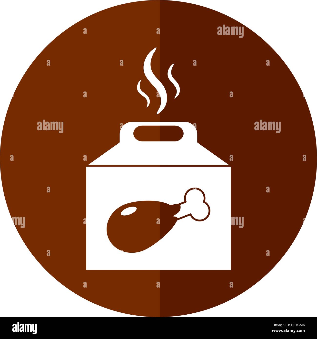 fast food box take away shadow Stock Vector Image & Art - Alamy