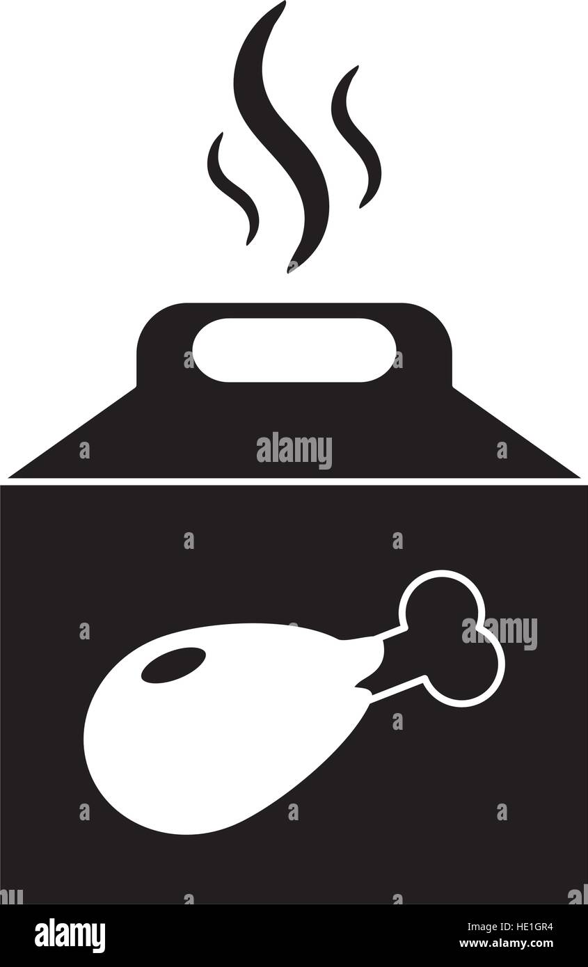fast food box take away pictogram Stock Vector Image & Art - Alamy