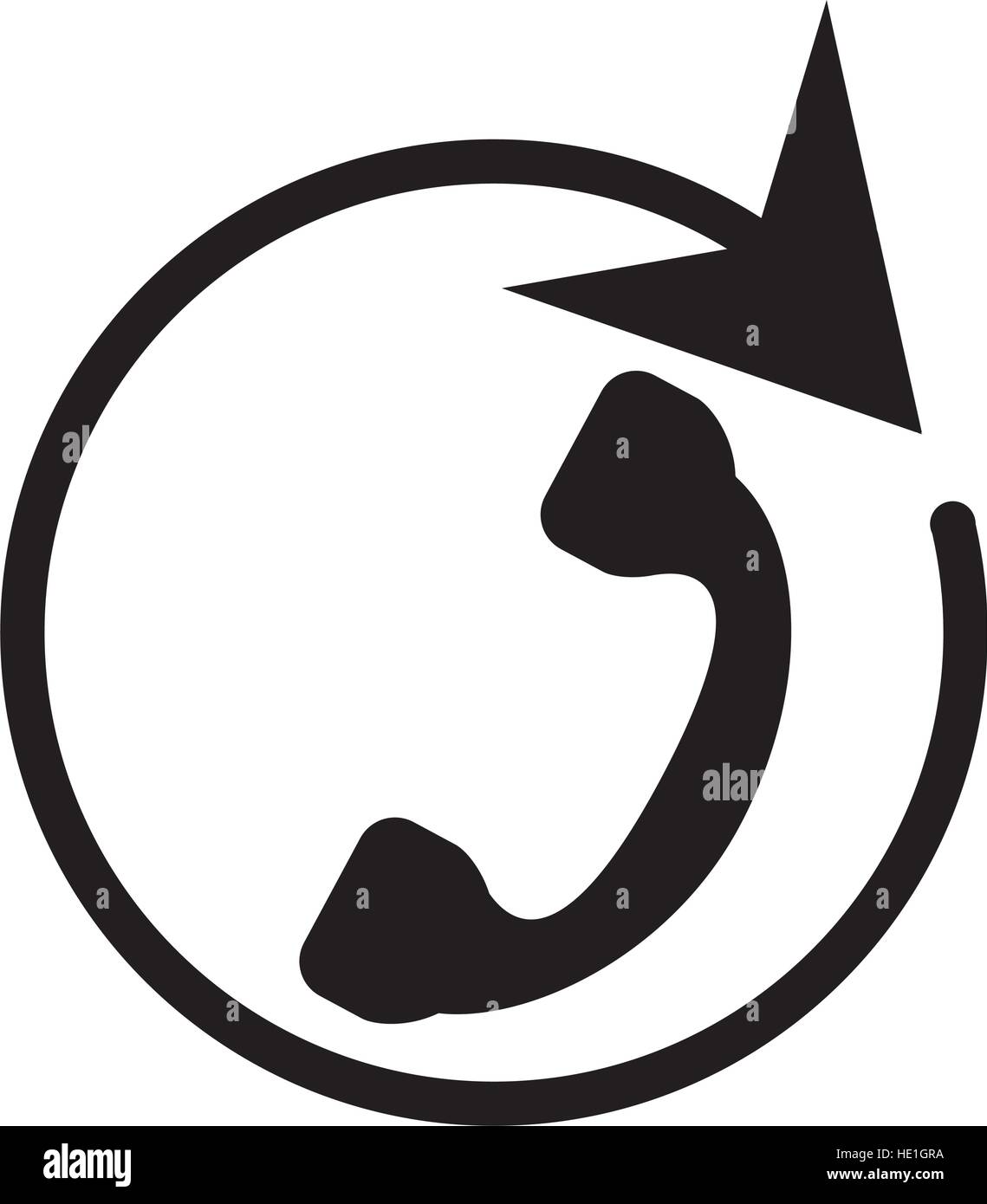 telephone delivery service pictogram Stock Vector Image & Art - Alamy