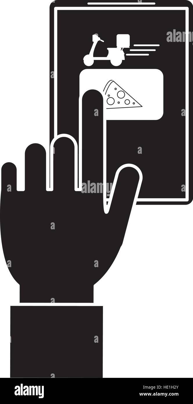 order food online website delivery pictogram Stock Vector Image & Art ...