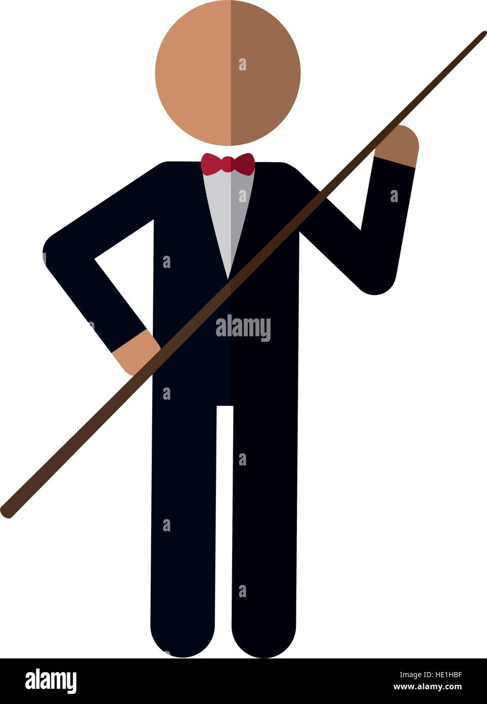 Billiard player Stock Vector Images - Alamy