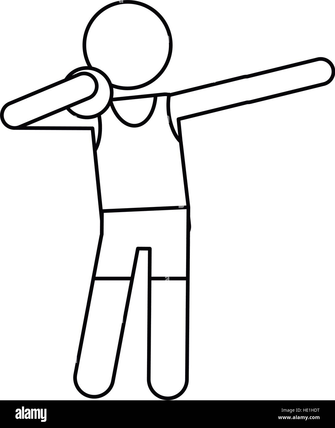 Shot put ball Black and White Stock Photos & Images - Alamy