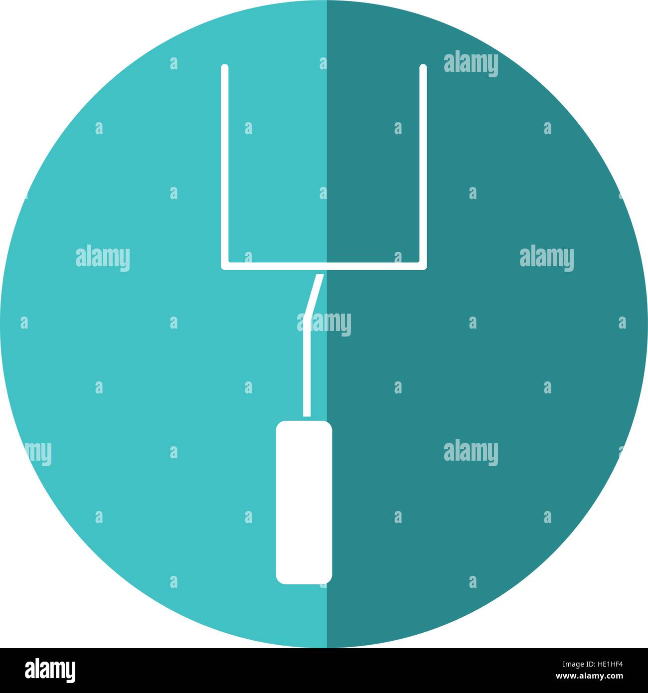 Goal posts and stadium Stock Vector Images - Alamy