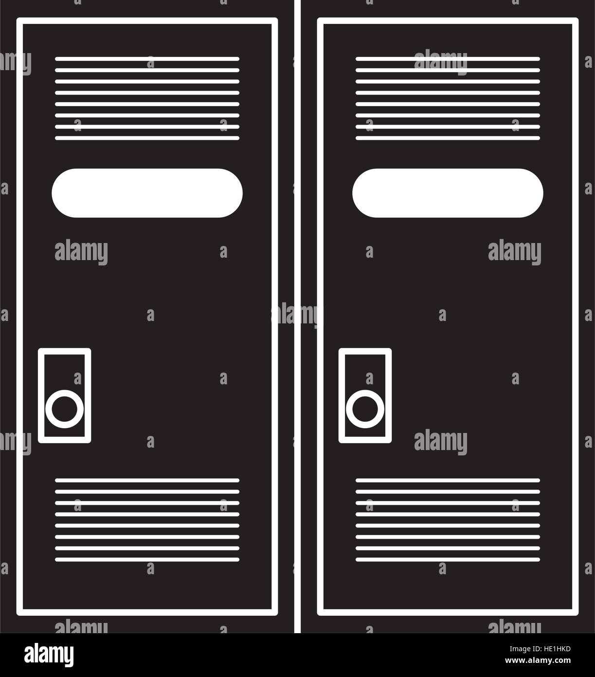 American football locker room Stock Vector Images - Alamy