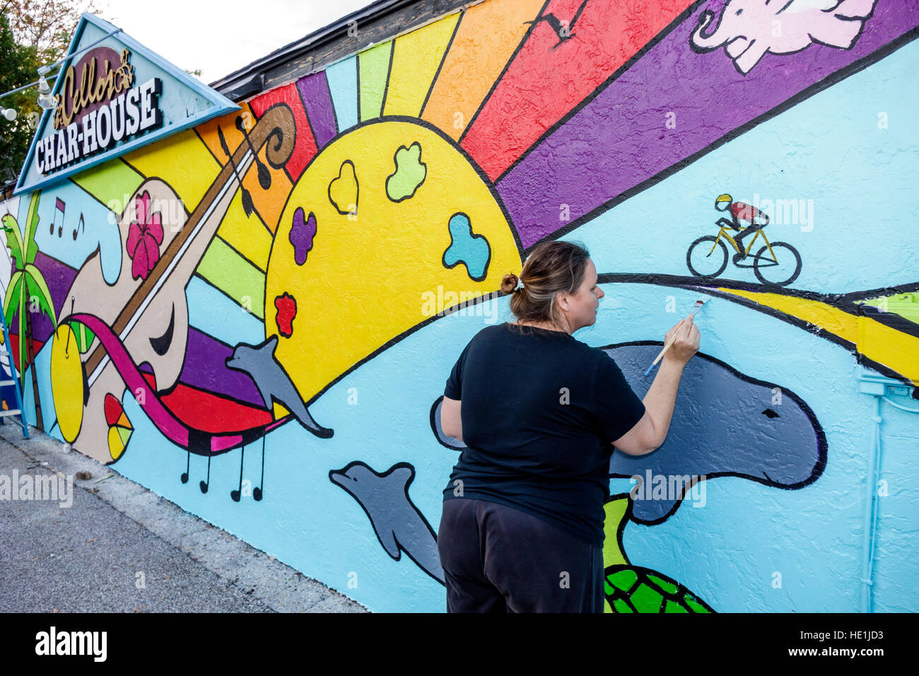 Florida St. Petersburg,Safety Harbor,Main Street,adult adults,woman ...