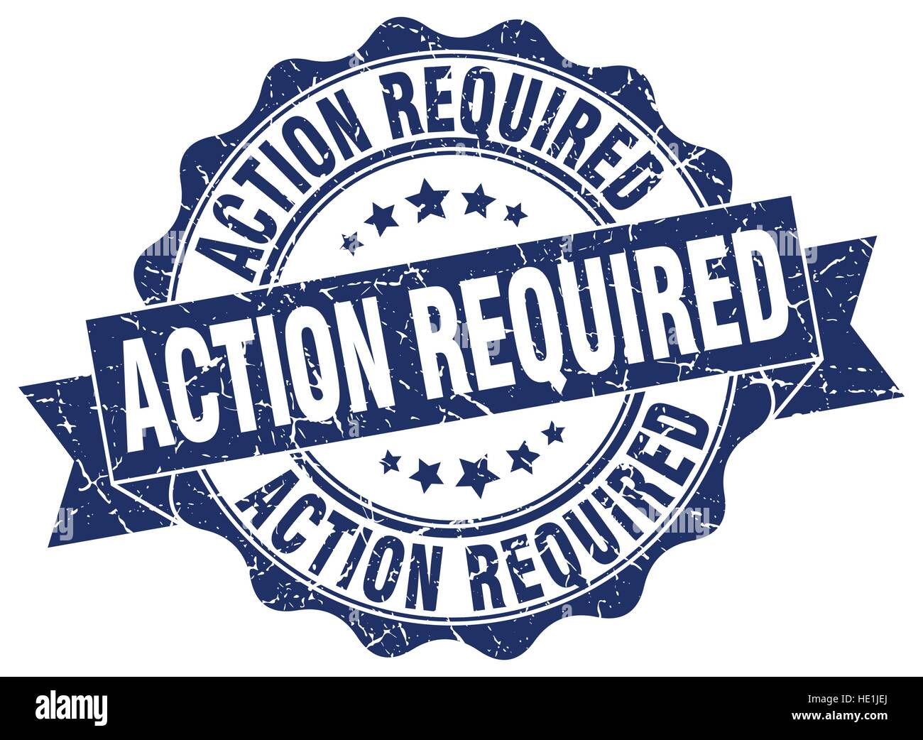 action required stamp. sign. seal Stock Vector Image & Art - Alamy
