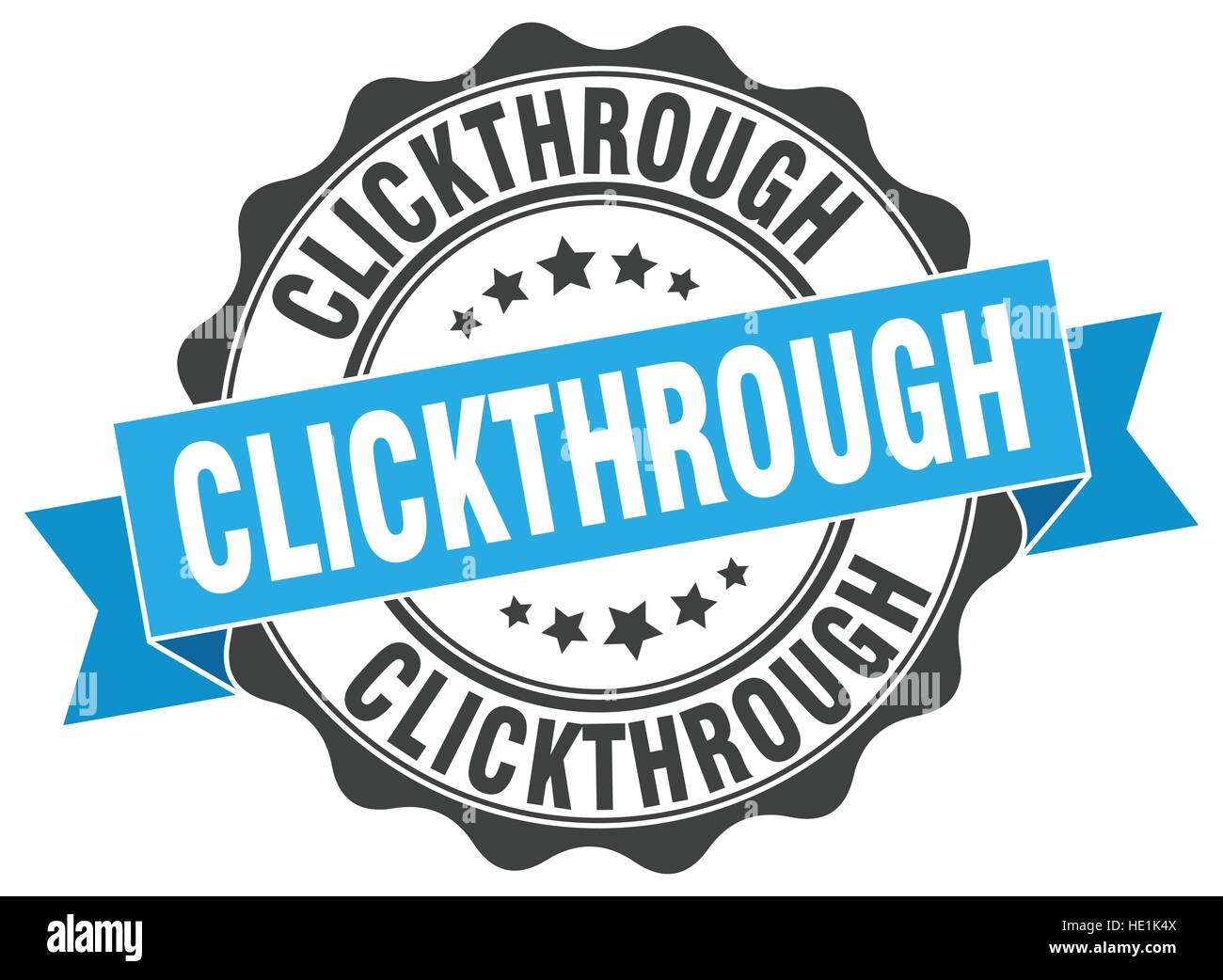 clickthrough stamp. sign. seal Stock Vector Image & Art - Alamy